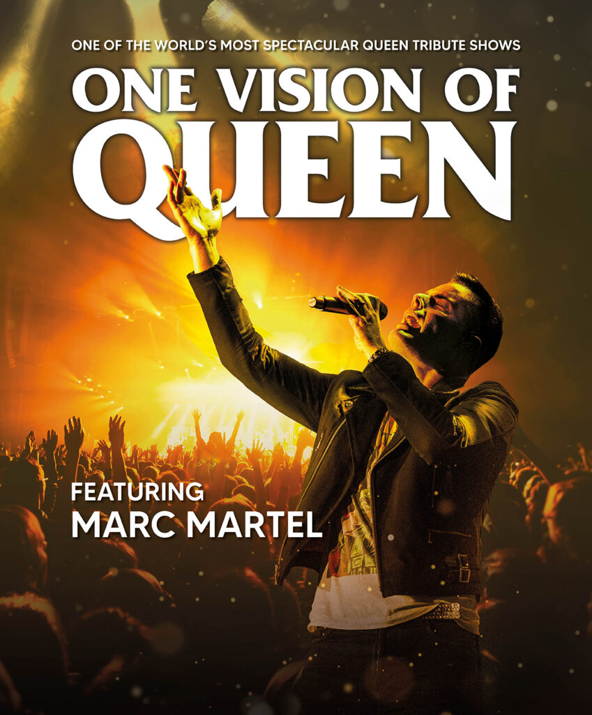 One Vision of Queen met Marc Martel in Nederland